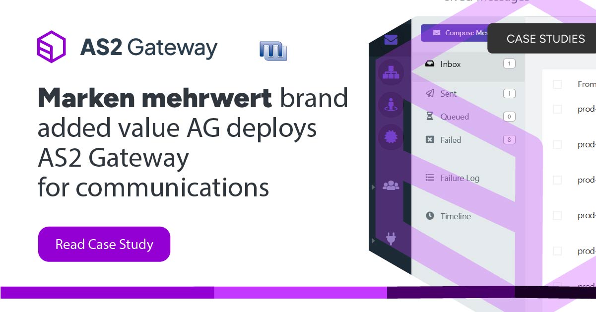 Marken mehrwert AG Secures Data with AS2 Gateway